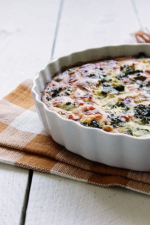 Crustless Kale Pie – Roots and Radishes