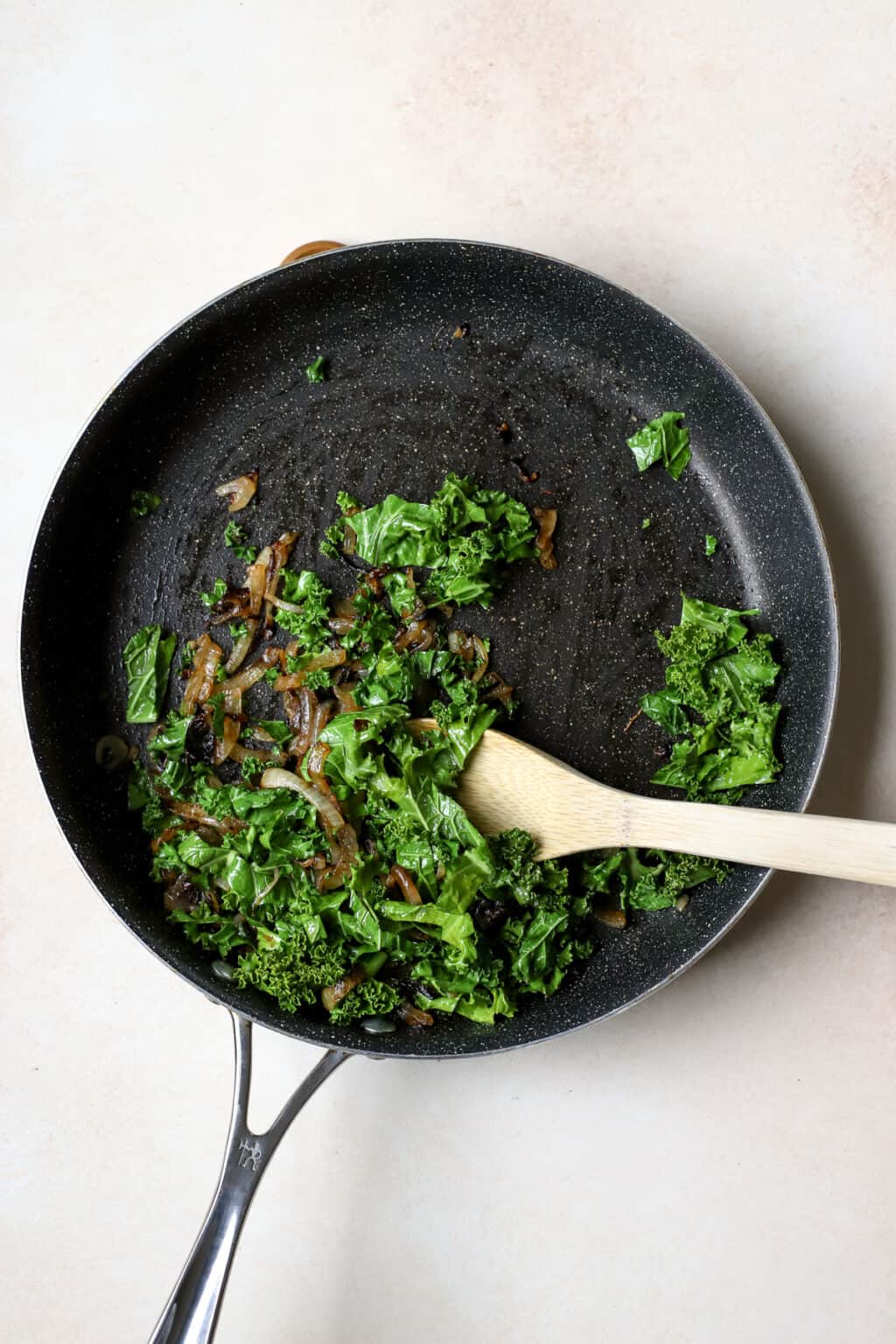Delicious Savory Crustless Kale Pie with Chickpea Flour – Roots and ...