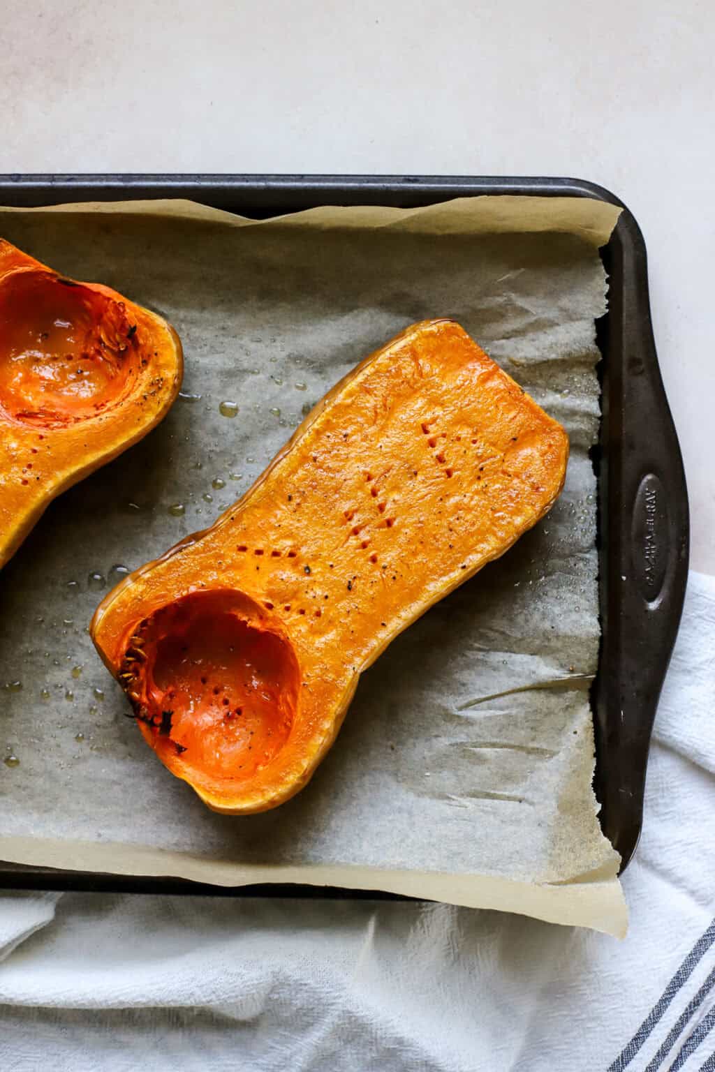 Roasted Butternut Squash Made Easy (Cubes or Halves!) – Roots and Radishes