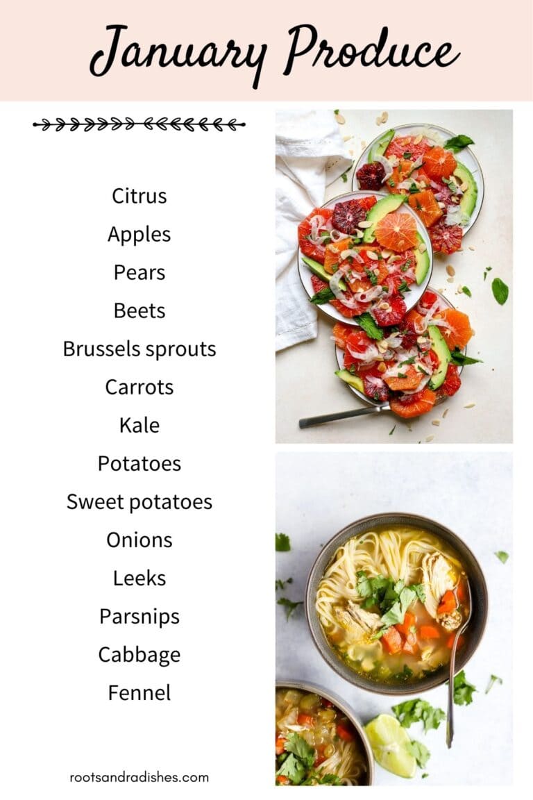 Seasonal Recipes to Make in January – Roots and Radishes