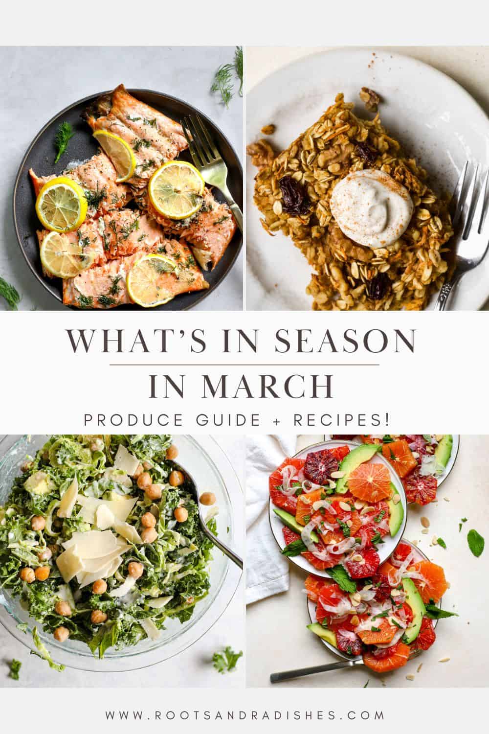 Seasonal Recipes to Make in March – Roots and Radishes